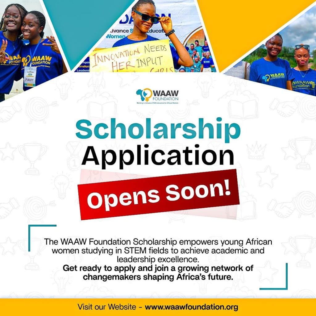 WAAW Foundation 2025/2026 Undergraduate Scholarship – WAAW Foundation